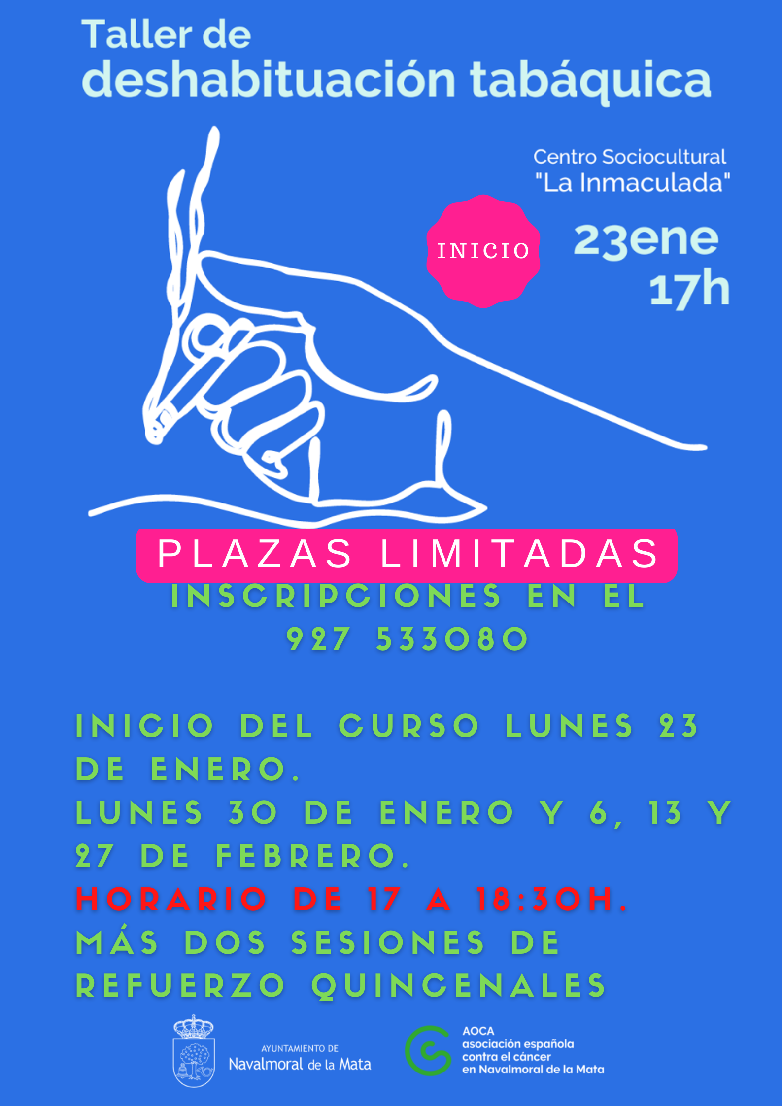 Llega un nuevo curso para dejar de fumar. - Ayuntamiento de Navalmoral ...