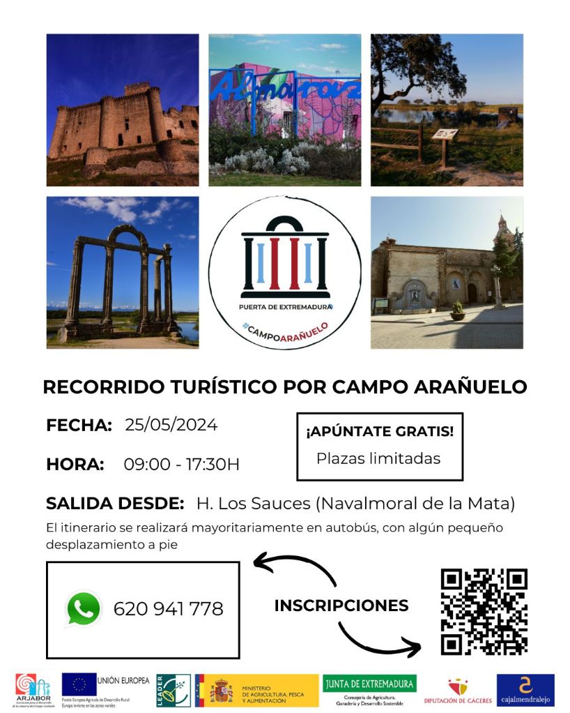 Recorrido Turístico por el Campo Arañuelo - Ayuntamiento de Navalmoral ...